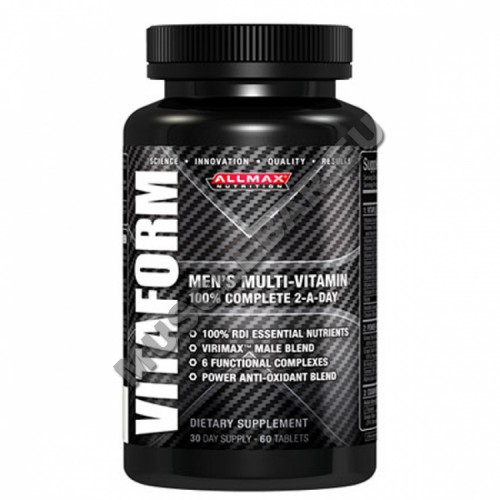 ALLMAX VITAFORM MULTI VITAMINS X 60 TABS с цена от лв - Sravni.bg