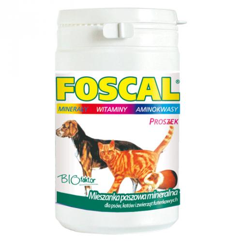 BIOFAKTOR Foscal - витамини и минерали за кучета, котки и гризачи 300гр ...