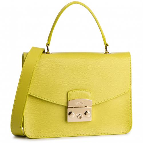 Дамска чанта FURLA - Metropolis 1007233 B BLE8 ARE Lime f с цена от лв ...