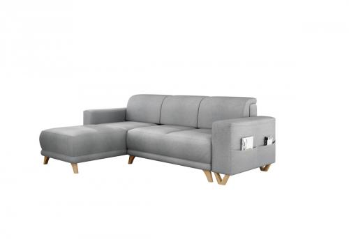 Expedo Expedo Ъглов Разтегателен диван CATANIA, 245x87x174, cablo 14 ...