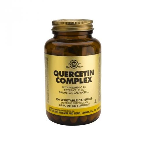 СОЛГАР КВЕРЦЕТИН ПЛЮС КАПС. 100 /SOLGAR QUERCETIN COMPLEX 100VCAP с ...